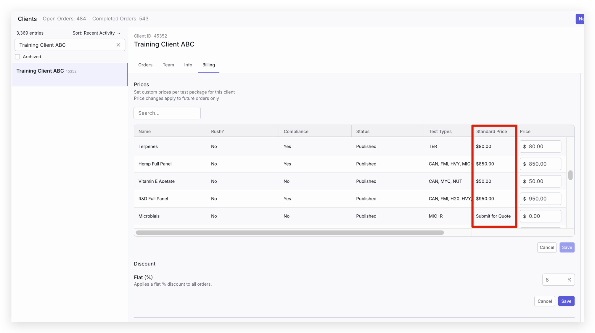 How Do I Set Custom Pricing for Clients?