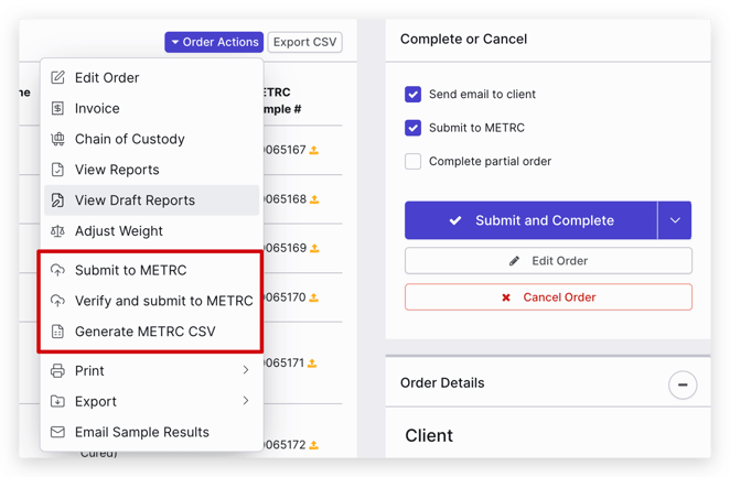 How do I integrate with METRC?
